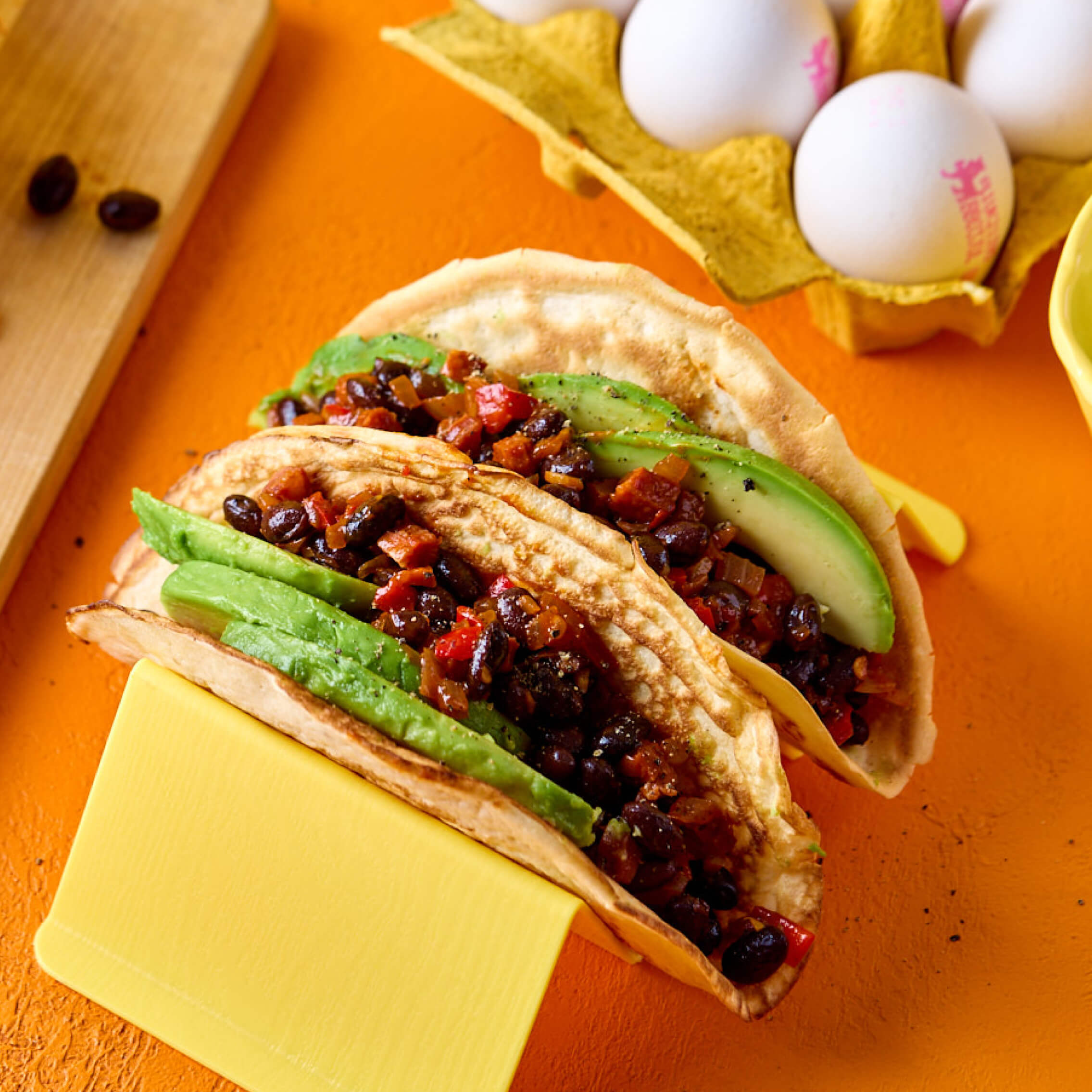 Pancake Tacos | FREEGGS | Free Range Eggs